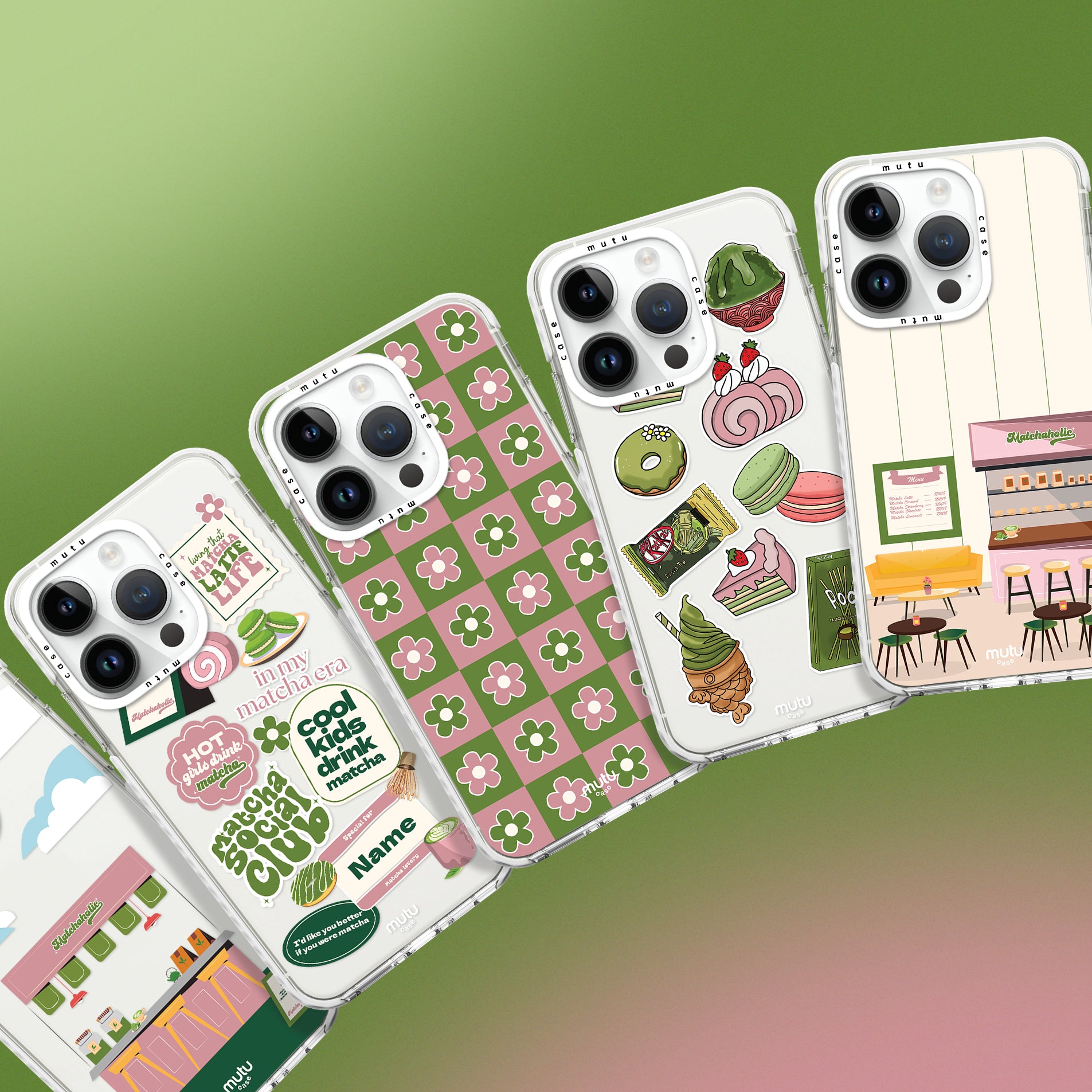 Matchaholic by Mutu Case – mutu case