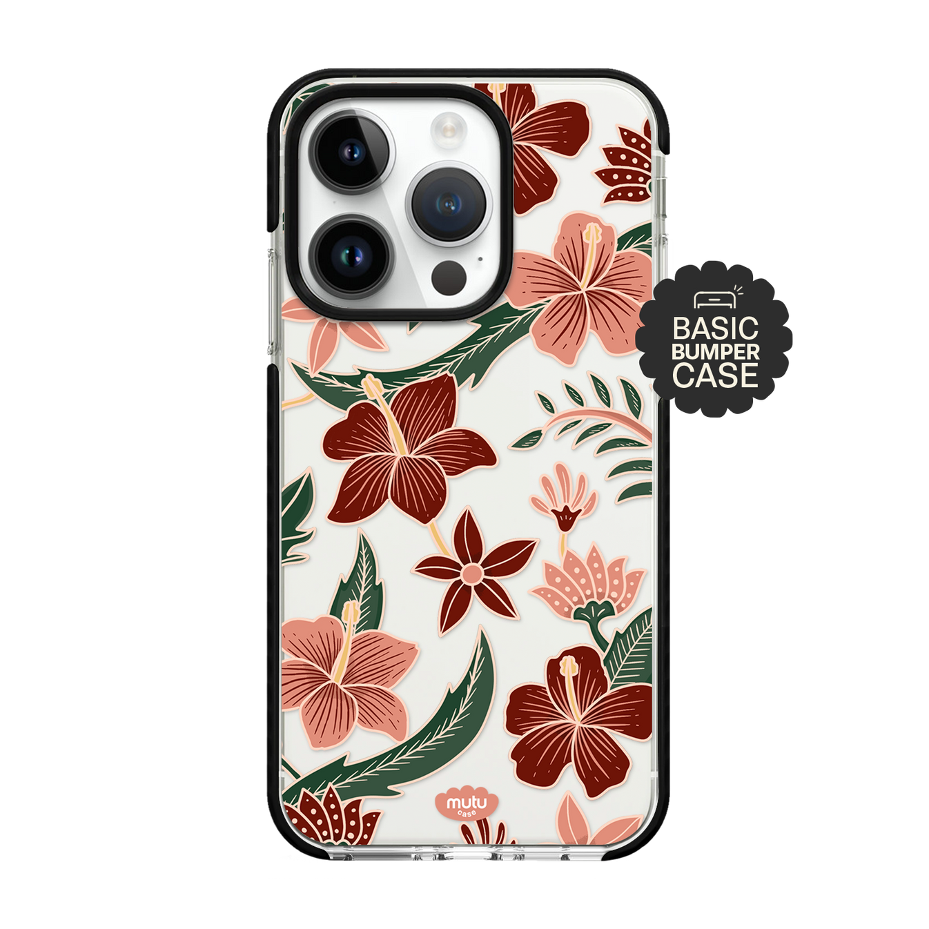 Batik Bunga Raya Basic Case – mutu case