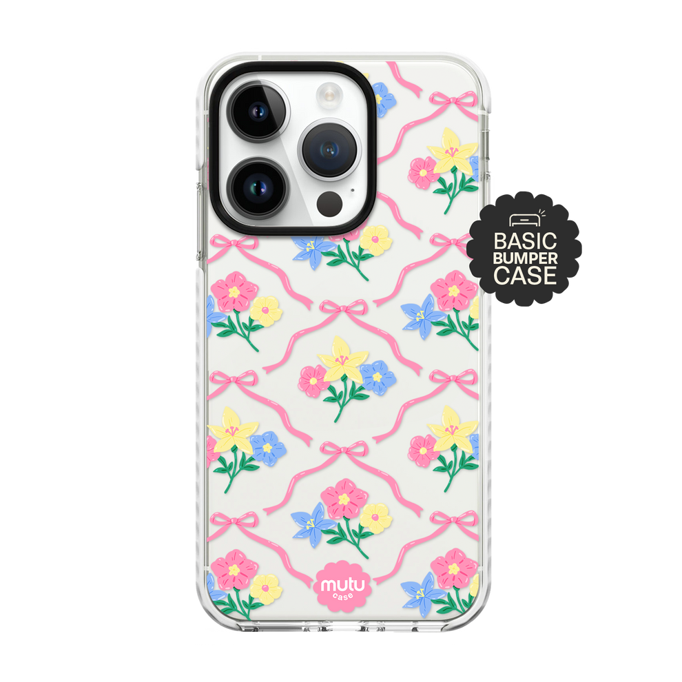 Blossom Bow Basic Case – mutu case