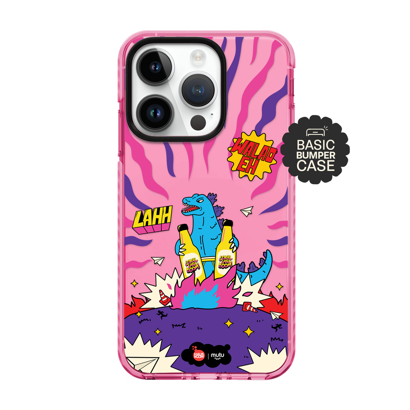 Boom Zilla (Blue) Basic Case – mutu case