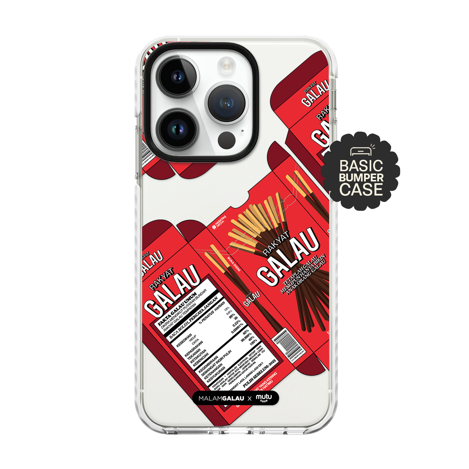 Galau Snacks Basic Case – mutu case