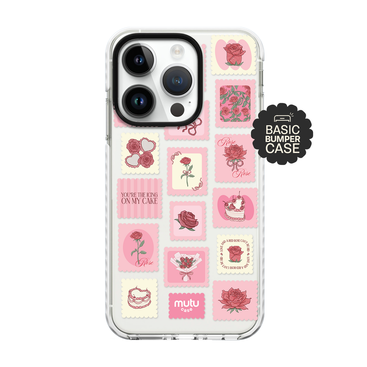 Rose Garden Stamp Basic Case – mutu case