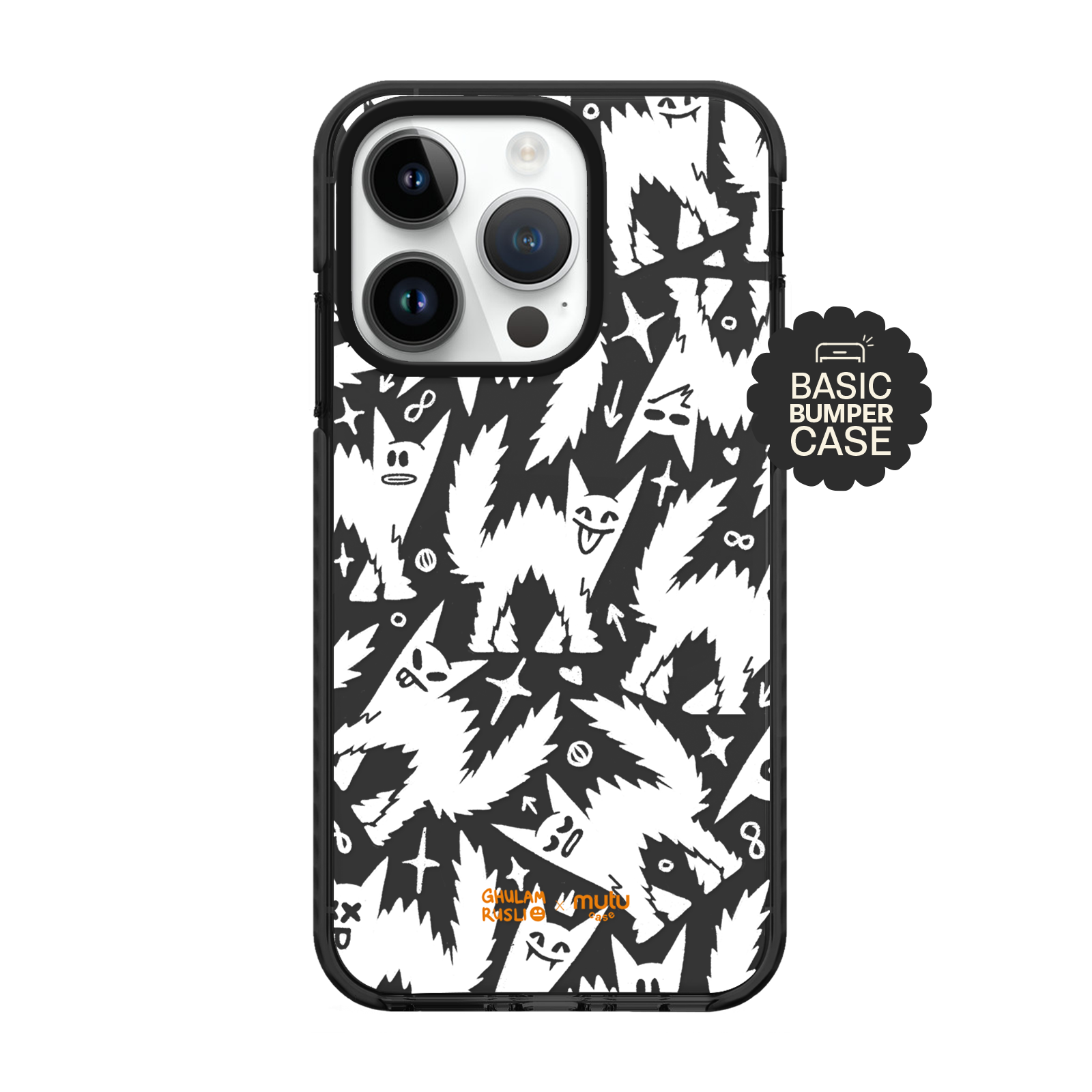 Cat Pattern Basic Case – mutu case