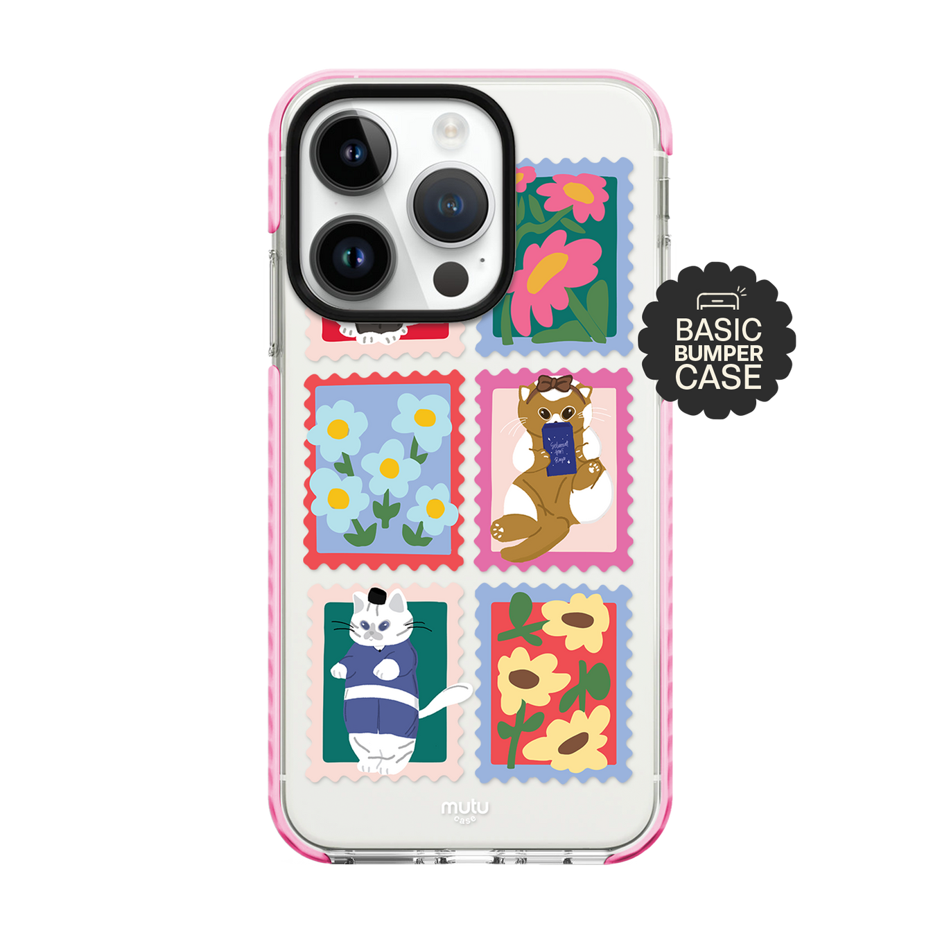 Flowery Paw Basic Case – mutu case