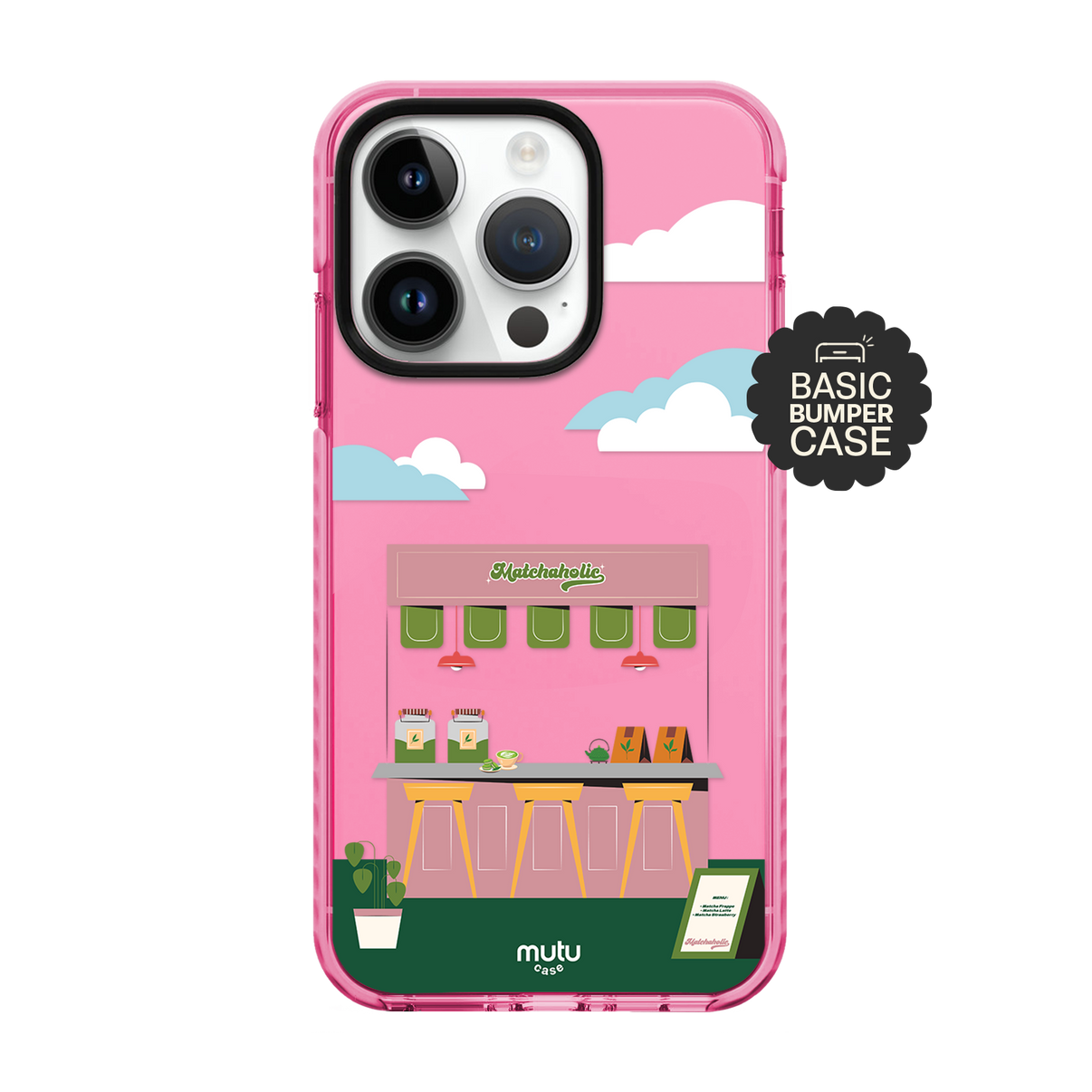 Matchaholic Stall Basic Case – mutu case